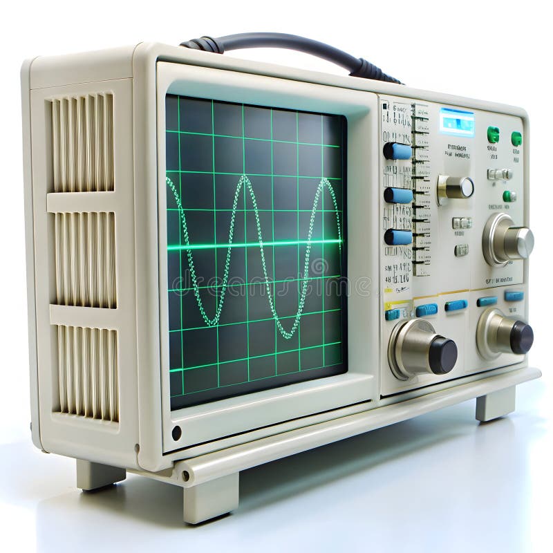A Digital Oscilloscope Showcasing Various Waveforms in Action ...