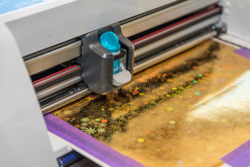 Output Device Plotter - Printer Stock Image - Image of curve, computer ...