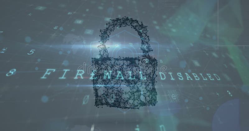 A Digital Padlock Appears Broken Amid Cybersecurity Concepts Stock ...