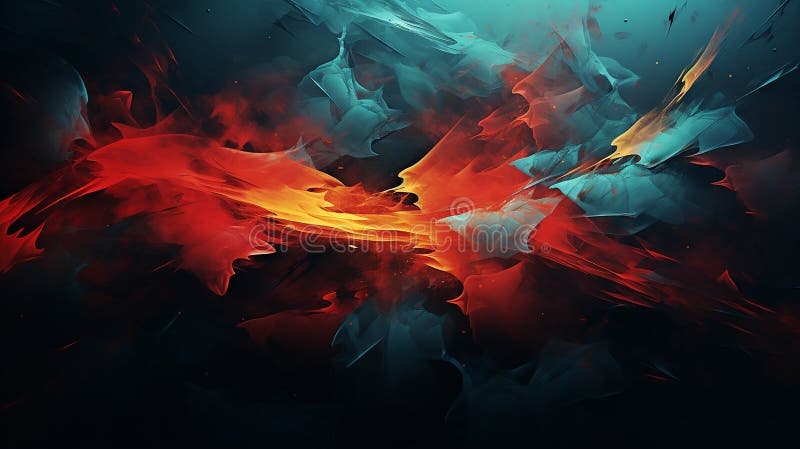 A Digital Painting Capturing the Detailed Texture of an Abstract ...