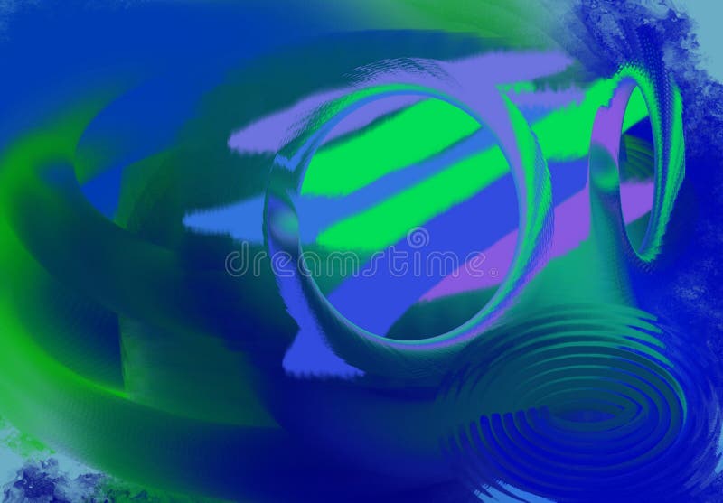 Circular Light Mirror Reflection Stock Image - Image of reflection ...