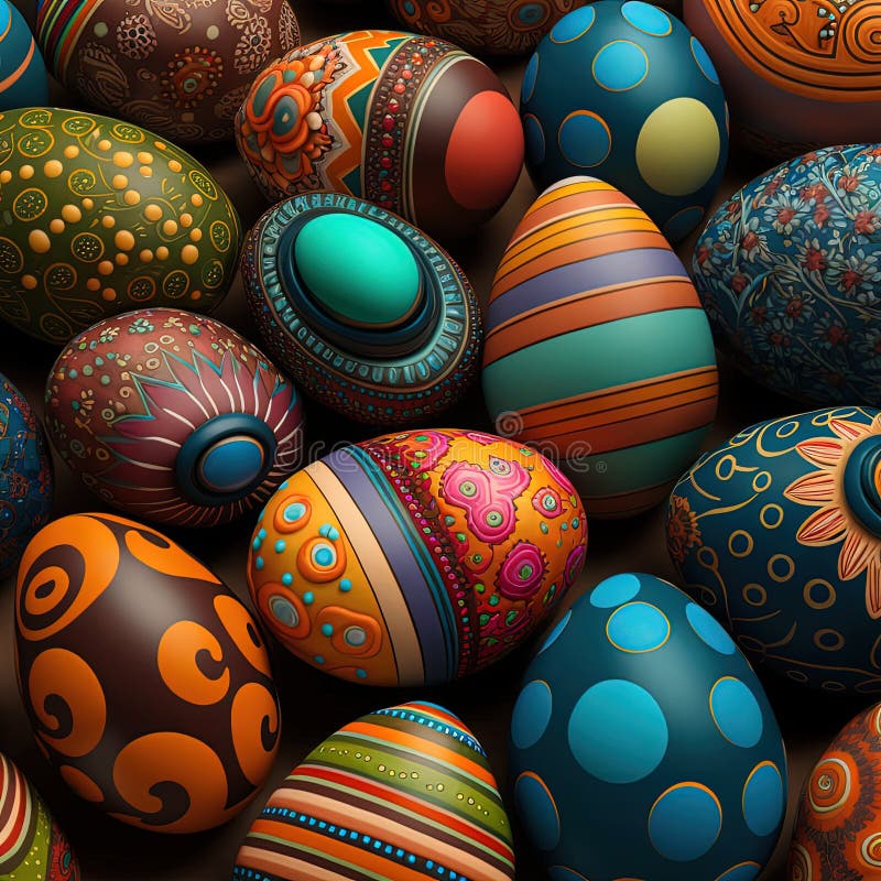 Good Friday Easter Eggs stock illustration. Illustration of hope ...