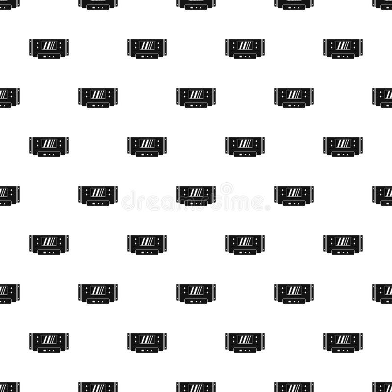 Digital Panel Pattern Seamless Vector Stock Vector - Illustration of ...
