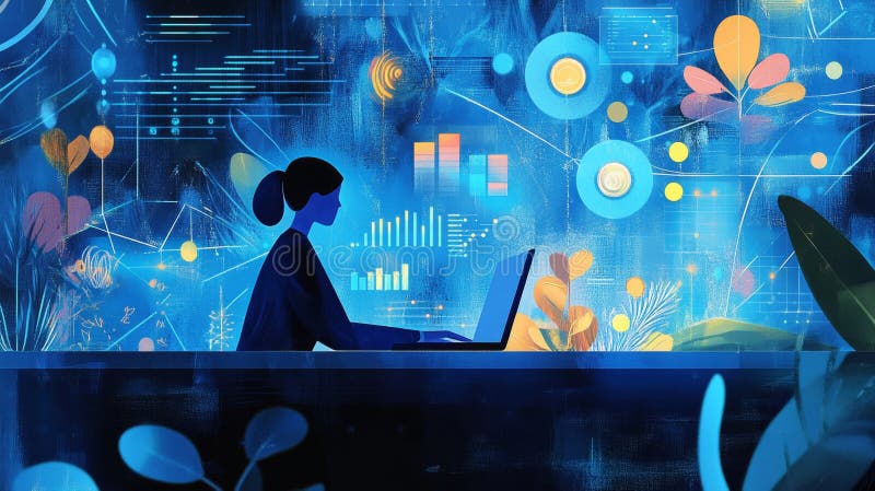 Digital Panoramic View of Marketing Strategy with Engaging Visuals ...