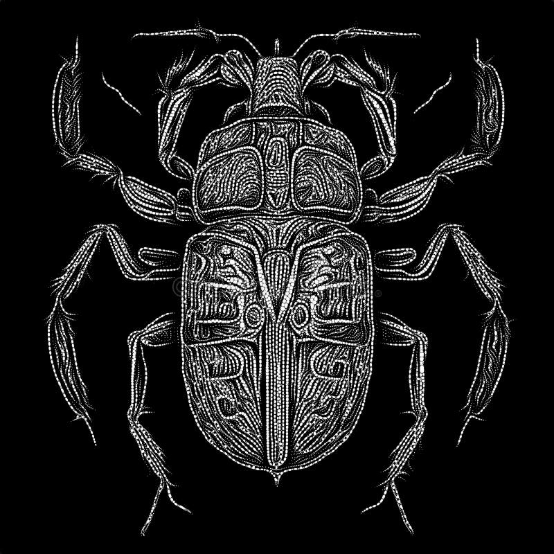 Digital Paradigms of Stippling Stock Illustration - Illustration of ...