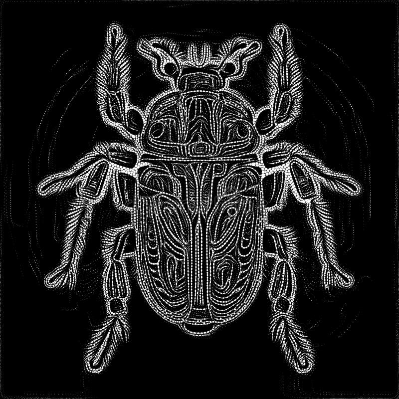 Digital Paradigms of Stippling Stock Illustration - Illustration of ...