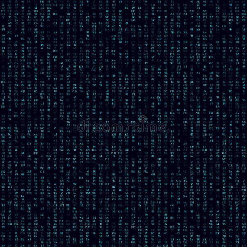 Digital pattern. stock vector. Illustration of binary - 169751623