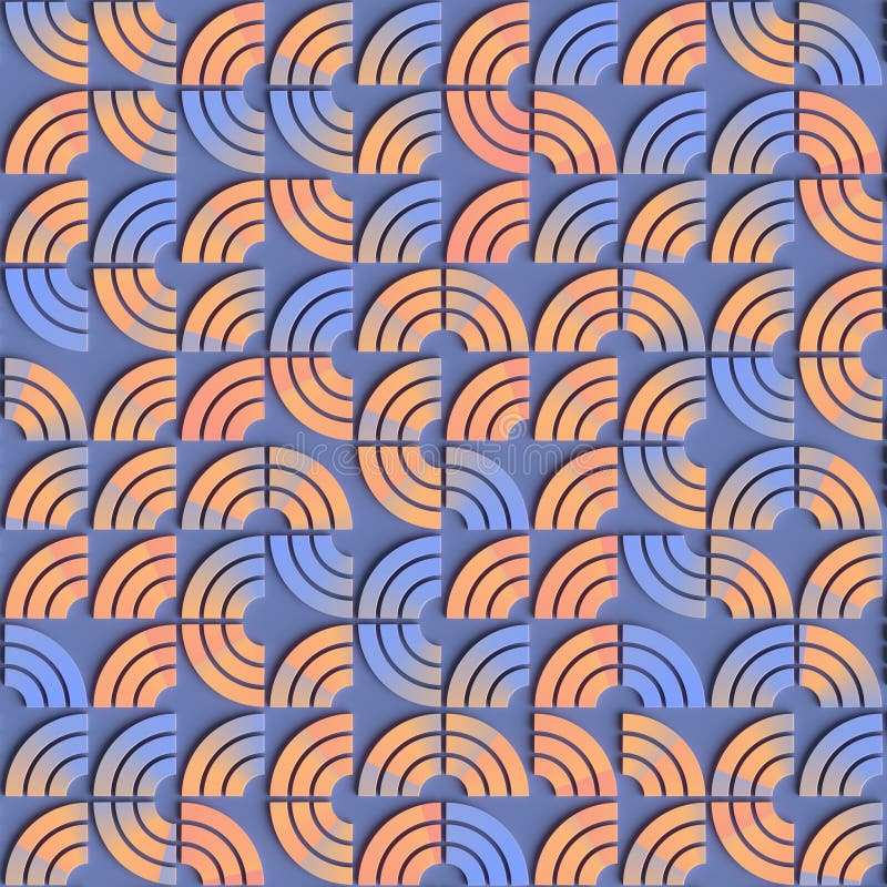 Digital Pattern Illustration Consisting of Abstract Undulating Lines ... Digital Pattern Illustration Consisting of Abstract Undulating Lines ...