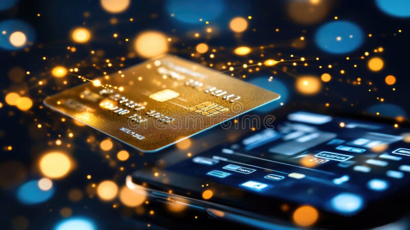 A Concept of Credit Card Online Payment, an Asian Woman Using Her ...