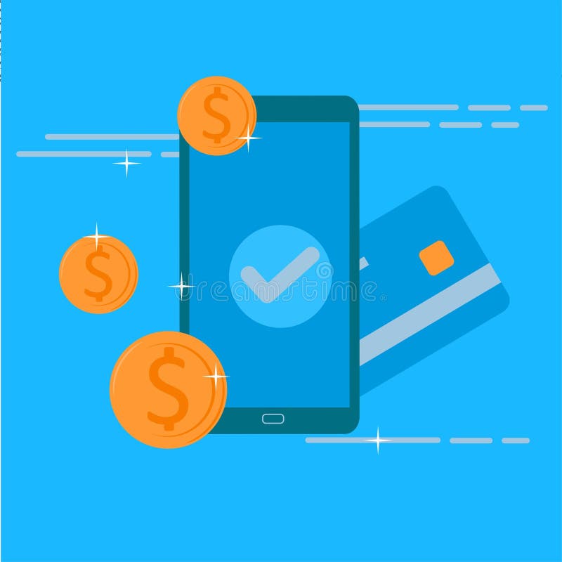 Receipt, Invoice, Bill Icon. Paying Bills with an ATM Card, Online ...