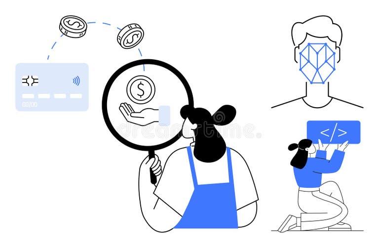 Recognition Ai Simple Landing Page Stock Illustrations – 63 Recognition ...