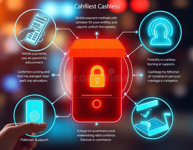 The Digital Payment Revolution, Illustrating Concept AI Generated Stock Illustration ...