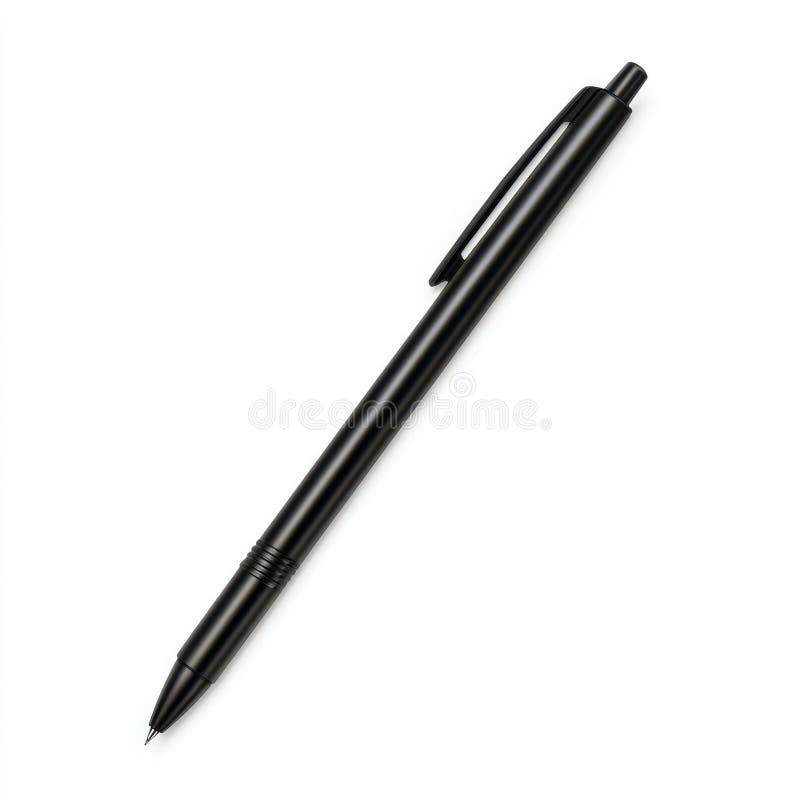 Digital Pen Stylus Isolated on White Background Stock Illustration ...
