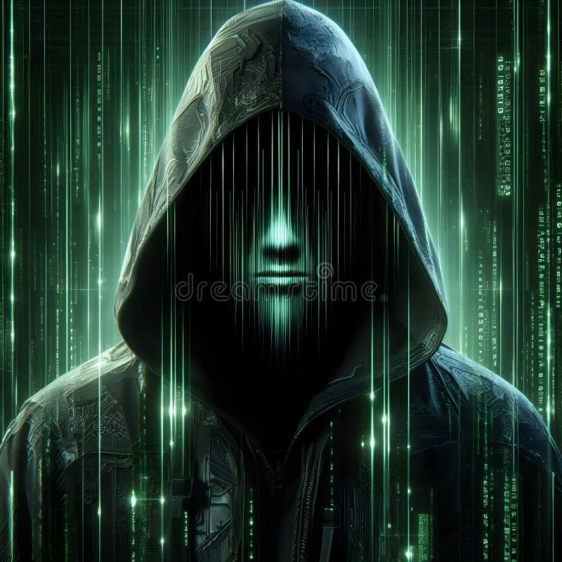 Digital Phantom: the Anonymous Hacker Stock Photo - Image of hacking ...