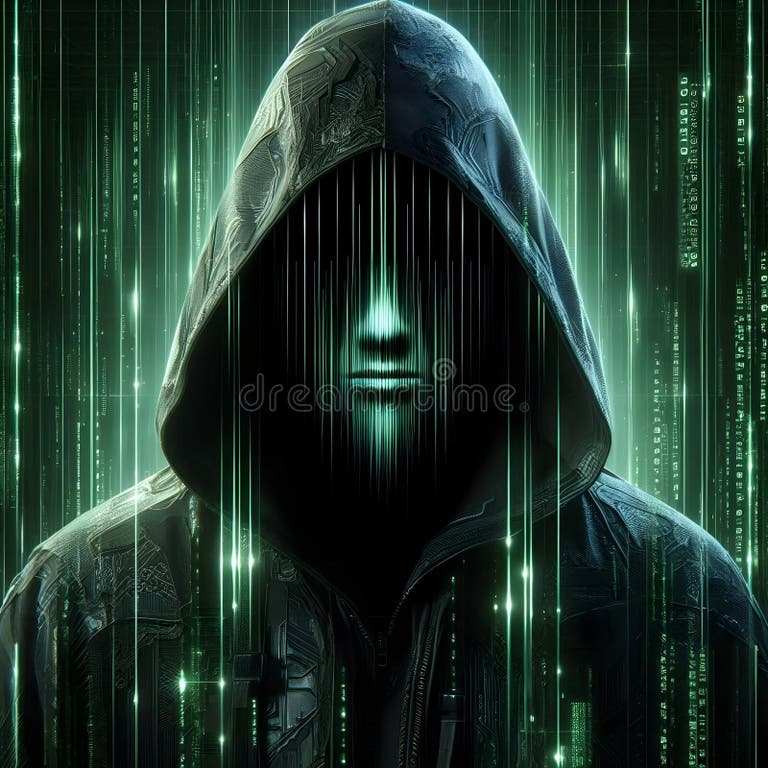Digital Phantom: the Anonymous Hacker Stock Photo - Image of hacking ...