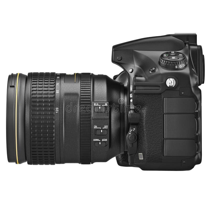 Camera Lens Side View Zoom Stock Illustrations – 82 Camera Lens Side ...