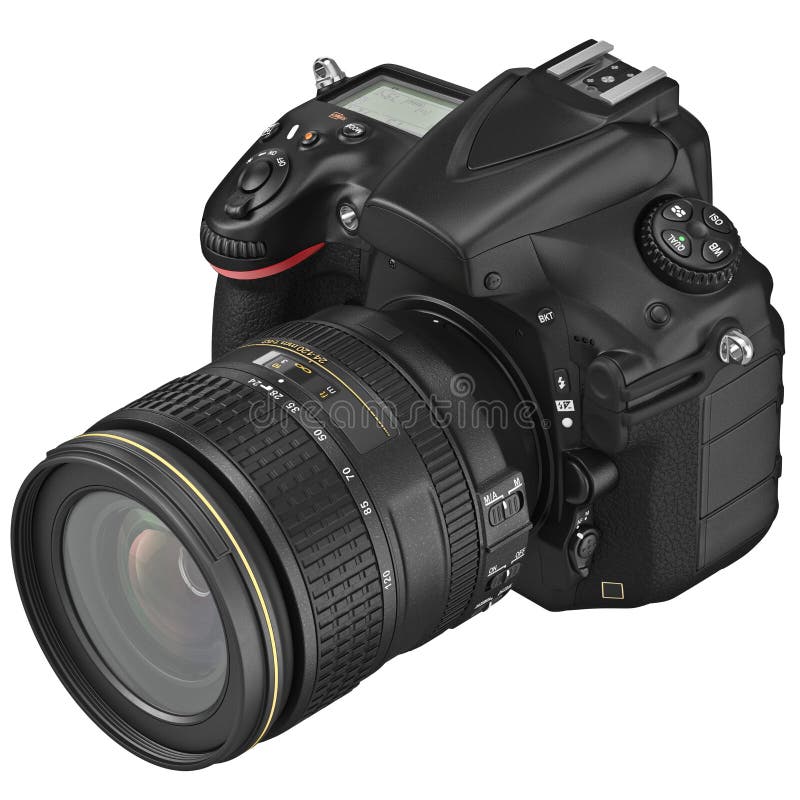 Digital photo camera stock illustration. Illustration of graphic - 72608687