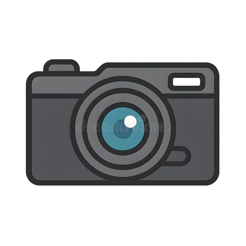 Digital Photo Camera Vector Stock Illustration - Illustration of watch ...