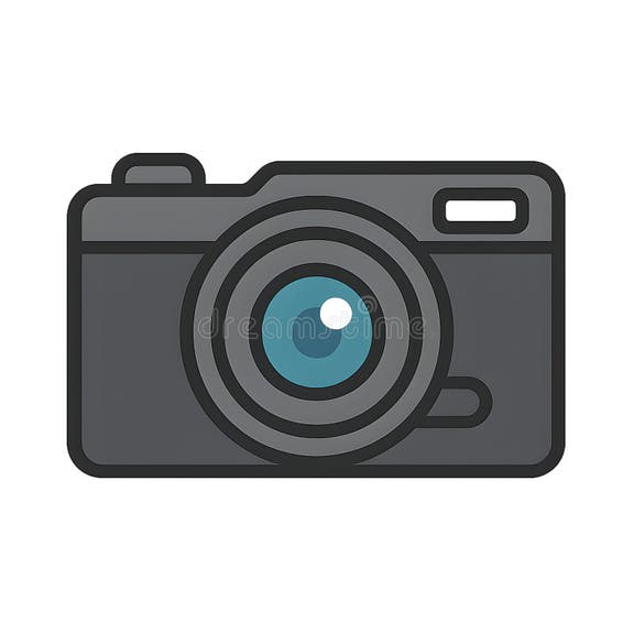 Digital Photo Camera Vector Stock Illustration - Illustration of watch ...