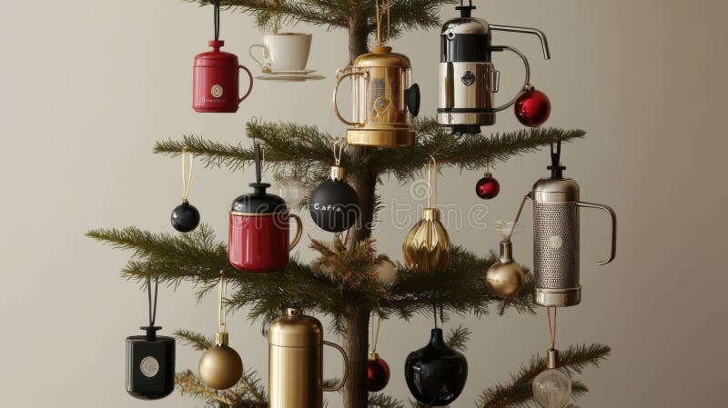 Minimalist Cafe tree. stock image. Image of tree, aesthetic - 342089999