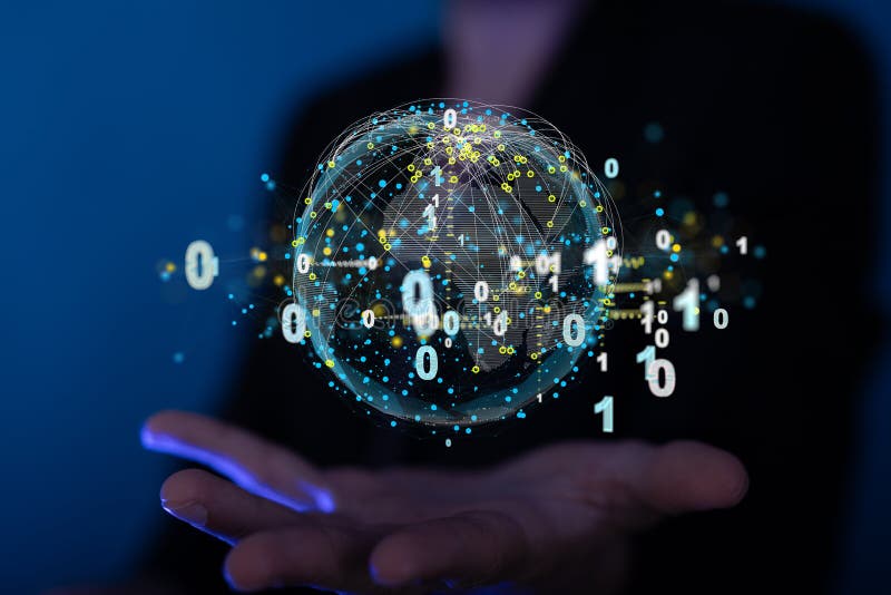 Actionable Analytics Connecting People on the Internet Stock Image ...