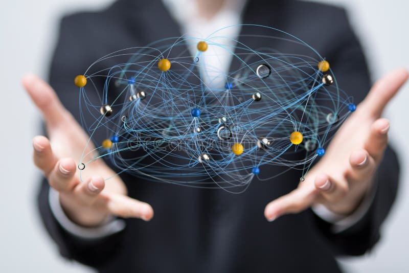 Conference Team Work Connection Digital Concept Stock Image - Image of ...