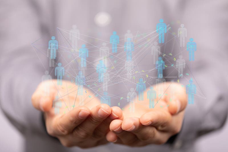 Conference Team Work Connection Digital Concept Stock Photo - Image of ...