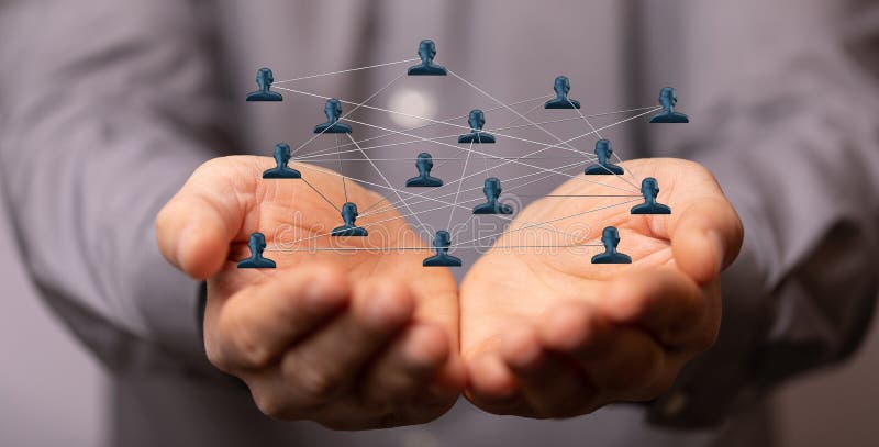 Unity Group and Teamwork Concept Stock Image - Image of connection ...