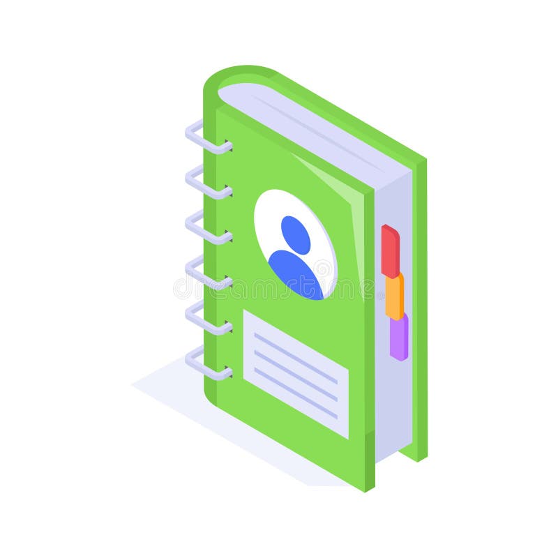 Digital or Physical Contact Directory for Phone Numbers and Addresses ...