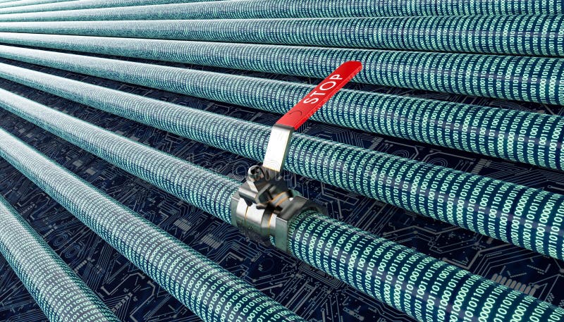 Digital pipe stock illustration. Illustration of internet - 7250973