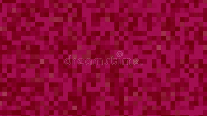 Digital Pixel Art Design with Red and Magenta Square Blocks Pattern ...