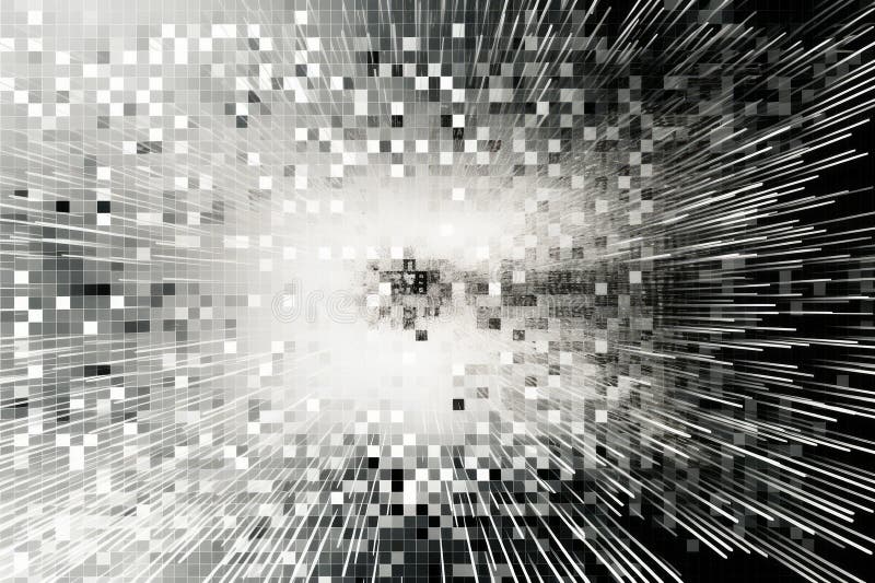 Digital Pixels Material Structure Background Stock Image - Image of ...