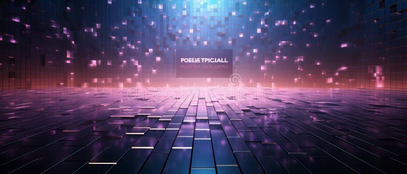 Digital Pixels Material Structure Background Stock Image - Image of ...