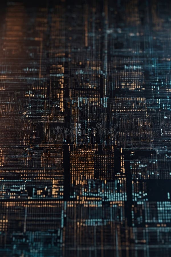 Digital Pixelated or Bit Patterns Symbolizing Data and Communication ...