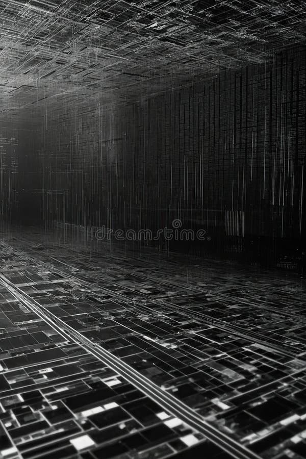 Digital Pixelated or Bit Patterns Symbolizing Data and Communication ...