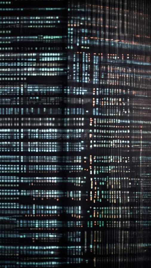 Digital Pixelated or Bit Patterns Symbolizing Data and Communication ...