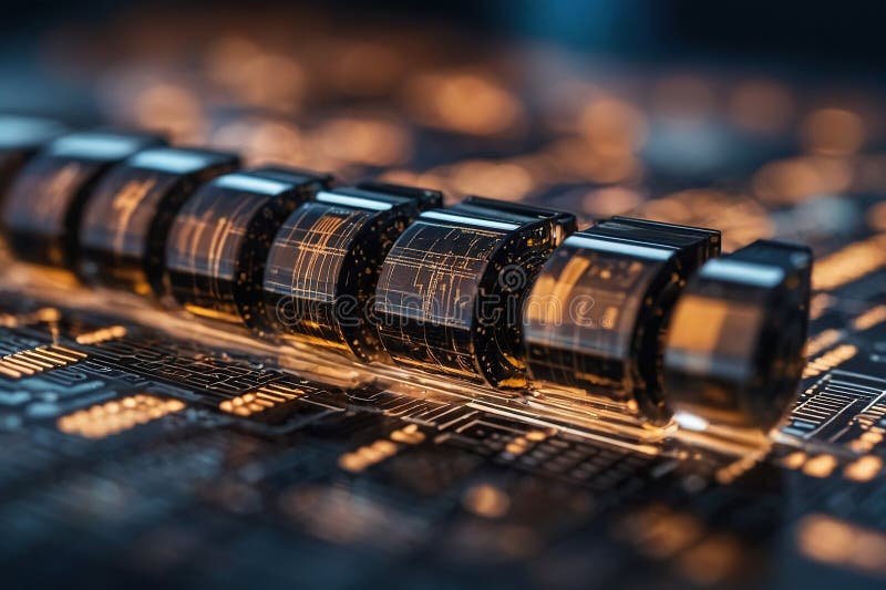 Digital Pixelated Or Bit Patterns Symbolizing Data And Communication Stock Image Image Of