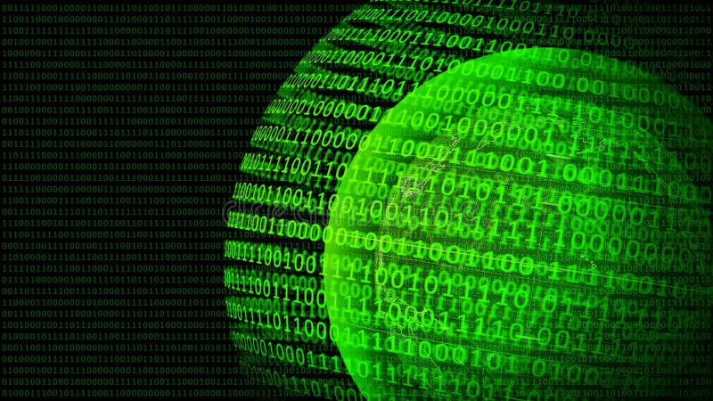 Digital Planet Earth Loopable Animation Stock Footage - Video of connection, galaxy: 145442804