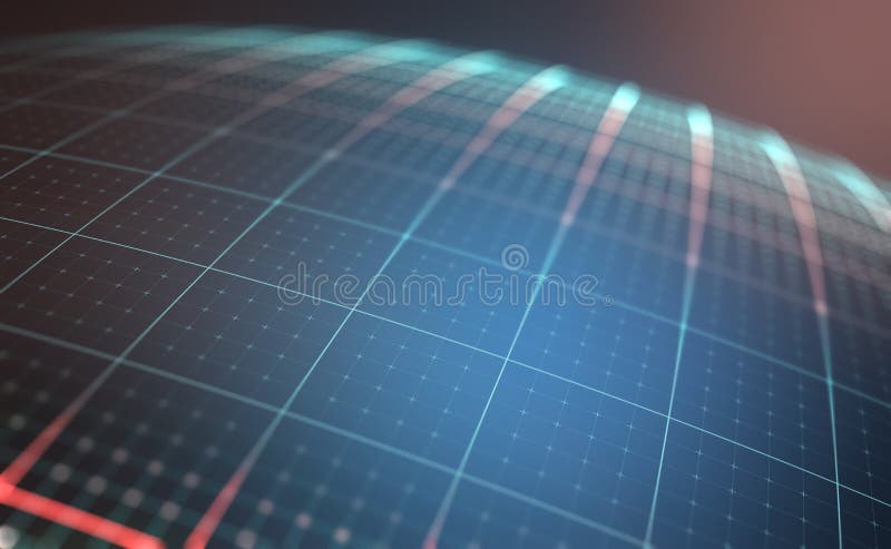 Digital Planet stock image. Image of bokeh, technology - 61537735