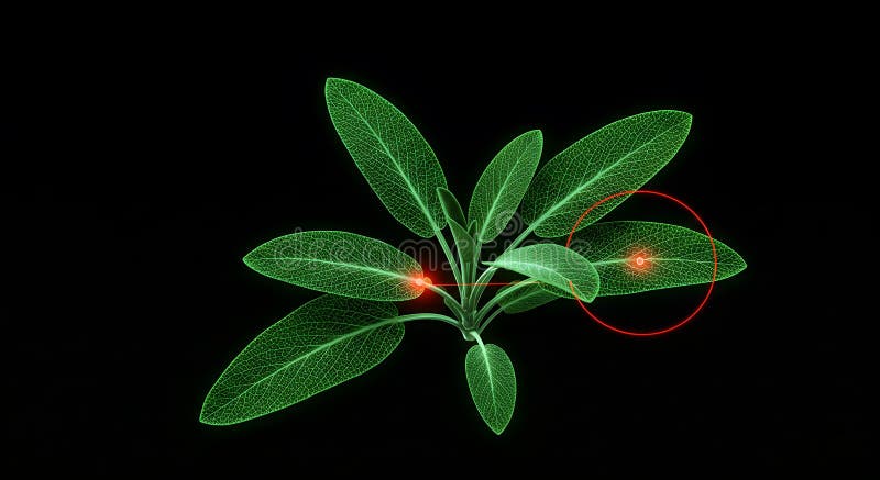 Digital Plant Growth Analysis: a 3D Model of Sage Showing Leaf ...