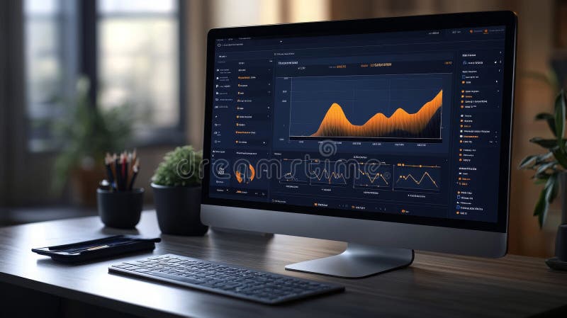 A Digital Platform Displaying Employee Goal Tracking Metrics in a ...