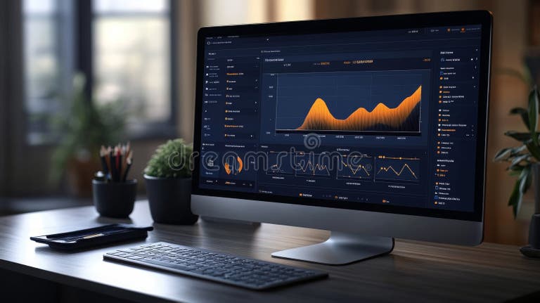 A Digital Platform Displaying Employee Goal Tracking Metrics in a ...
