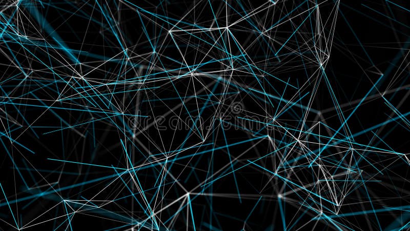 Digital Plexus of Many Glowing Lines and Dots. Stock Illustration ... Digital Plexus of Many Glowing Lines and Dots. Stock Illustration ...