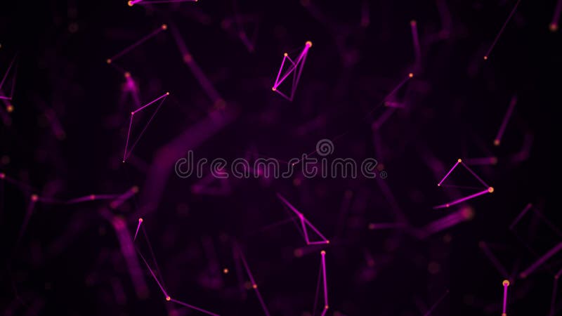 Digital Plexus of Glowing Lines and Dots. Abstract Futuristic ... Digital Plexus of Glowing Lines and Dots. Abstract Futuristic ...