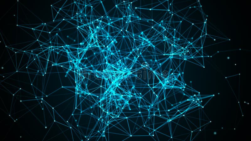 Digital Plexus or Network of Glowing Lines and Dots. Abstract ... Digital Plexus or Network of Glowing Lines and Dots. Abstract ...