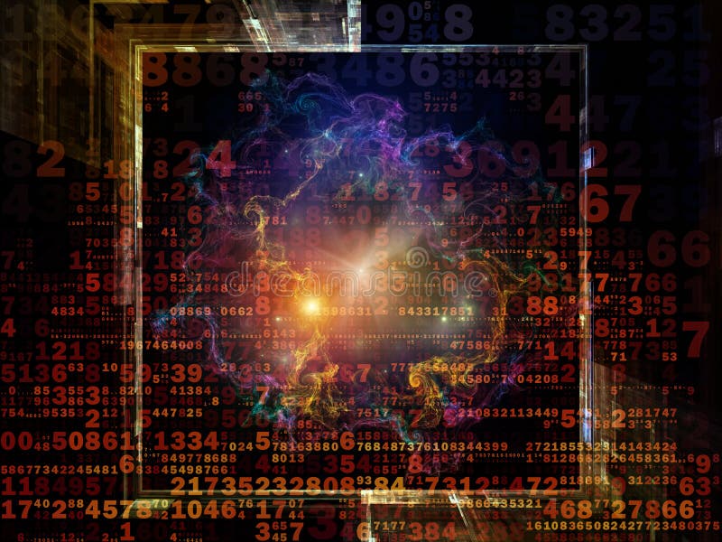 Digital Portal stock illustration. Illustration of science - 218805032