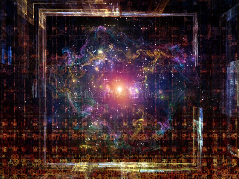 Digital Portal stock illustration. Illustration of data - 222462293