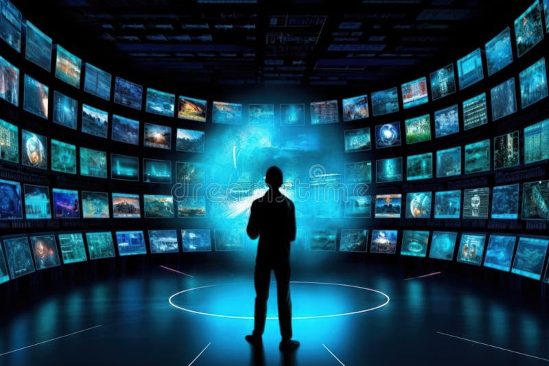 Digital Preservation - Generative AI Stock Illustration - Illustration ...