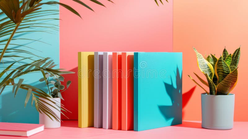 Digital Print Clip Folders for Modern Style Stock Illustration ...