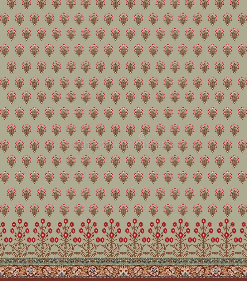 Digital Print Designs for Ladies Shirt Back New Stock Illustration ...